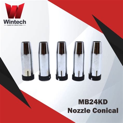 Jual Mb24kd Nozzle Conical Wintech Selongsong Untuk Stang Las Mig Co