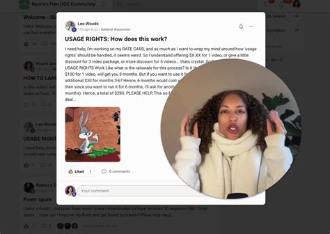 Lets Talk Usage Rights · Nyomis Free Ugc Community