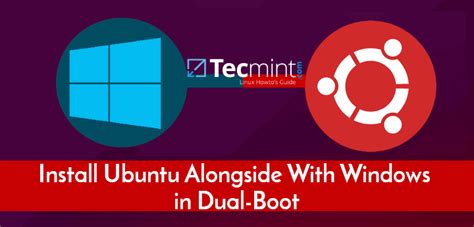 [b ] how to install ubuntu alongside with windows in dual boot