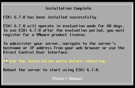 Vmware Esxi 67 Installation And Basic Configuration System Zone