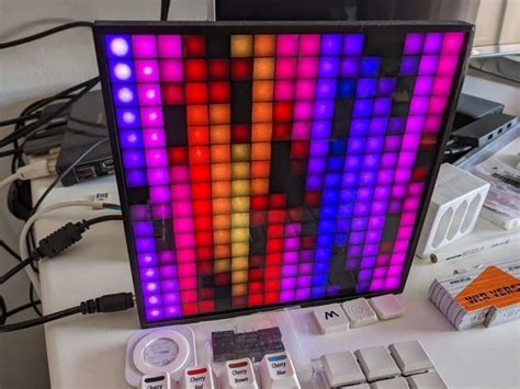 GitHub Vogler LED Matrix 16x16 Pixel RGB LED Matrix With Support For