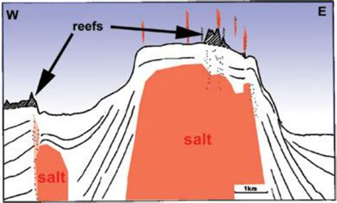An Interpreted High Resolution Shallow Seismic Section Shot Across The