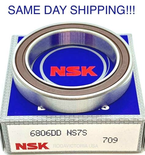 6806-2RS NSK MADE IN JAPAN 6806 2rs bearing 6806 ball bearings 6806 RS ...