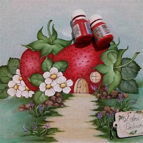 Pin em casinhas Pintura de frutas Técnicas de pintura em aquarela