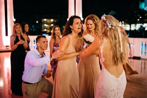 Bride Helped Plan A Surprise Proposal At Her Own Wedding POPSUGAR Love Sex