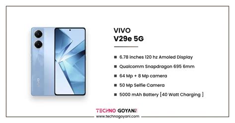 Vivo V29e 5G Price Full Specifications Release Date Techno Goyani