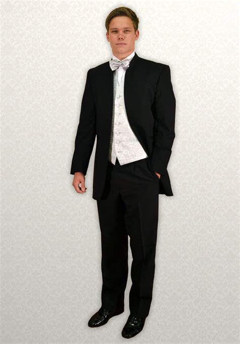 Black Nero Lounge Suit Dickies Suit Hire
