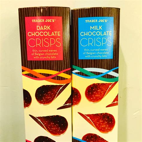 Trader Joes Dark Chocolate And Milk Chocolate Crisps