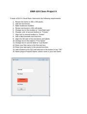 Visual Basic GUI Project Design Requirements And Implementation Course Hero