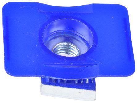 Unistrut Channel Nut M X Mm Nut Base Dimensions X Mm Zinc Plated Steel G