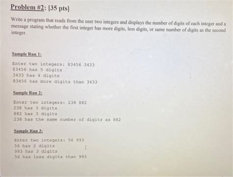 Solved Problem 2 35 Pts Write A Program That Reads From