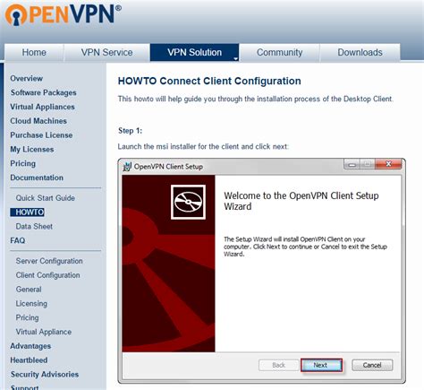 Openvpn Download Mirroropec