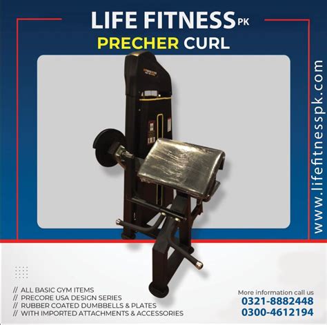 Special Offer Precher Curl Life Fitness Pk