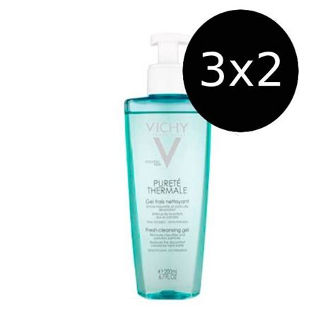 Vichy Pureté Thermale Gel Fresco Limpiador Pieles Sensibles 200 ml