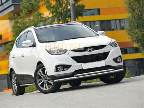 Пороги, подножки, защиты бампера и обвес для Hyundai IX 35