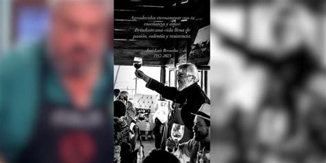 Murió José Luis Revuelta Exparticipante De Masterchef Y La Noticia