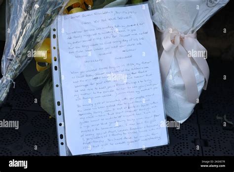 Sydney Australia 14th September 2022 More Messages Of Condolence And