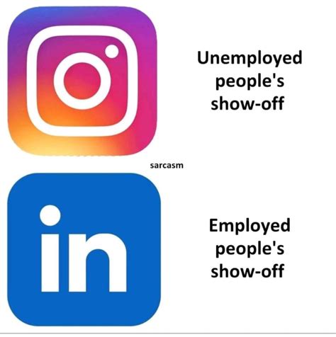 Anik Biswas On Linkedin Funny Comparison Linkedinvsinstagram Beingfunny Sarcasm India