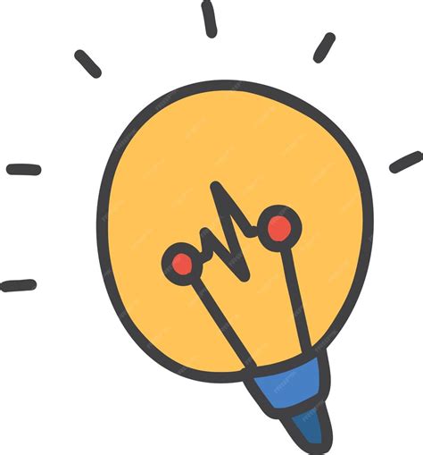 Premium Vector Hand Drawn Light Bulb Illustration