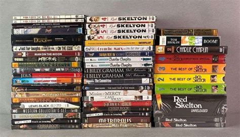Group Of 50 Assorted Dvds And Vhs Tapes Matthew Bullock Auctioneers