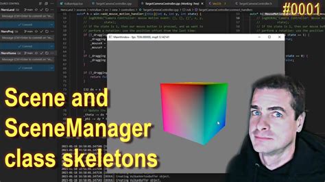 First Video Adding Scene And Scenemanager Class Skeletons Youtube