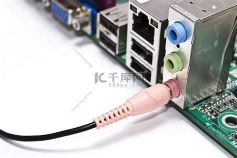 主板接口高清摄影大图 千库网
