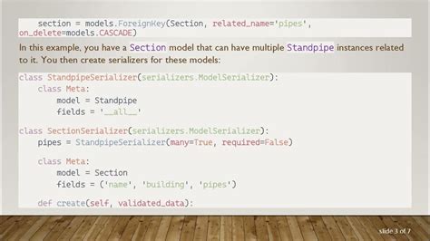 Resolving Nested Serializer Validation Issues In Django Rest Framework