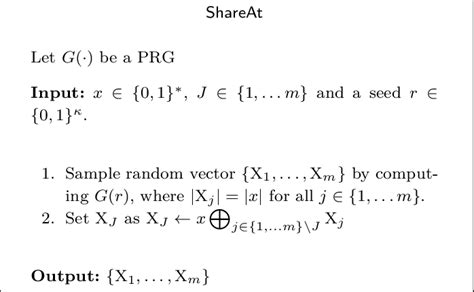 Secret Sharing With Specific Offset Index Download Scientific Diagram