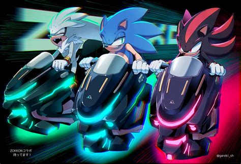 Sonic The Hedgehog Shadow The Hedgehog And Silver The Hedgehog Sonic