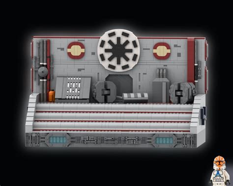 Lego Moc Galactic Republic Minifigures Display Stand By Freddiebricks