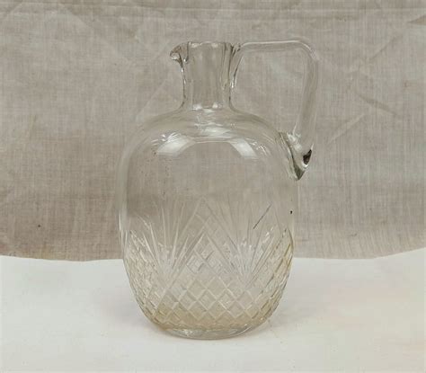Circa 1810 Georgian Etched Glass Decanter Sally Antiques