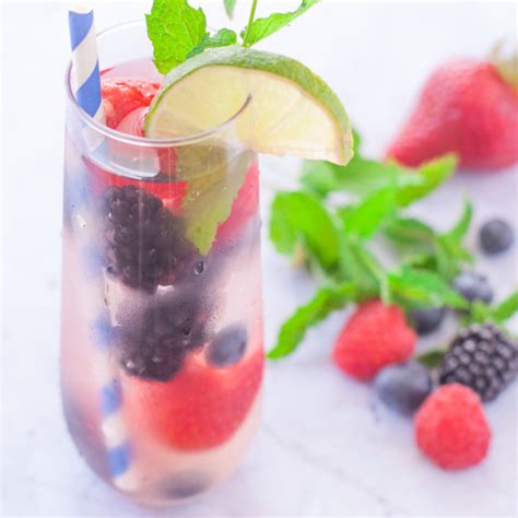 Refreshing Summer Sangria Berry Punch Recipe Eating Richly