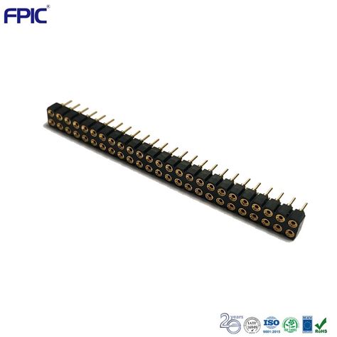 Fpic Chinese Factory Direct Wholesale Oem 1 27mm 2 0mm 2 54mm Pitch 1 0 2 40 10 20 Pin Dual