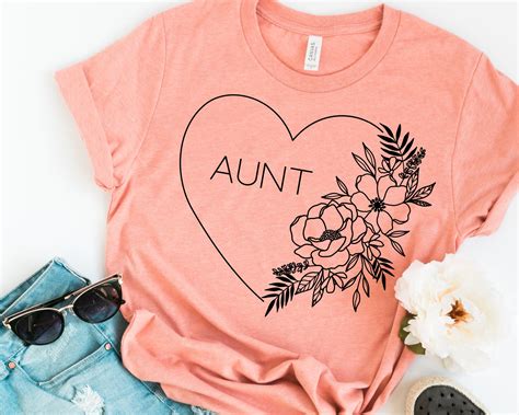 Auntie Svg Bundle Auntie Tee Bundle Aunt Shirt Svg For Etsy