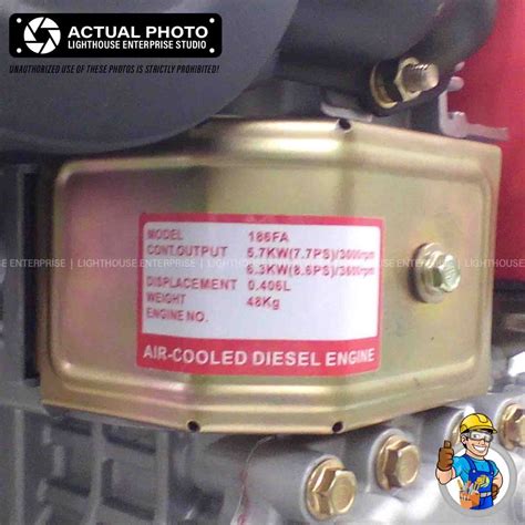 Shinmax Air Cooled Diesel Engine 125hp High Speed Std With 8 Al