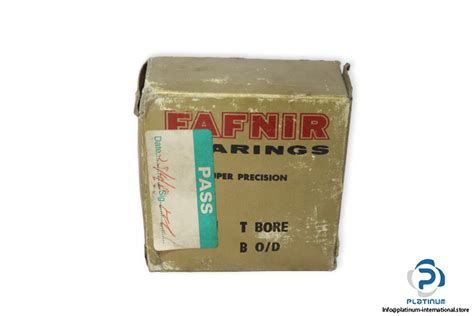 FAFNIR 2MM206WIDUL SUPER PRECISION ANGULAR CONTACT BALL BEARING