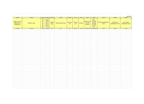 48 free bill of material templates excel and word ᐅ templatelab