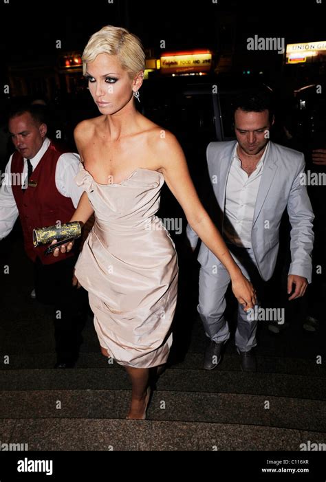 Sarah Harding And Tom Crane Brit Awards Universal Aftershow Party