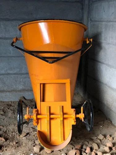 CONCRETE BUCKET For Column Concreting Capacity 0 5 Cubic Meter Model