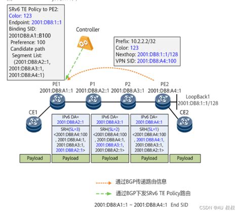23 Srv6 Te Policy数据转发insert类型的local Sid转发表信息 Csdn博客