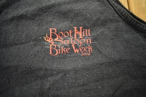 Vintage 2002 Boot Hill Saloon Daytona Beach Florida T Gem