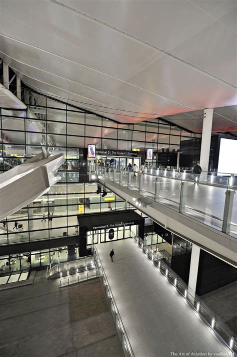 Outside The New Heathrow Terminal 2 The Queens Terminal London