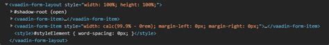 Bug Initially Invisible Items Break The Layout When Shown · Issue