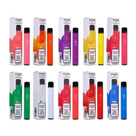 Elf Bar 600 Puffs Disposable Pod Device 550mah E Cigarettes Vape Pen 2