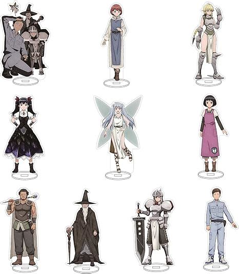 Jp 便利屋斎藤さん、異世界に行く アクリルスタンド サイトウ ラエルザ ラファンパン モーロック キャラクター