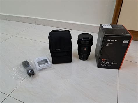 Sony 24 70mm F2 8 Gm Photography Lens And Kits On Carousell