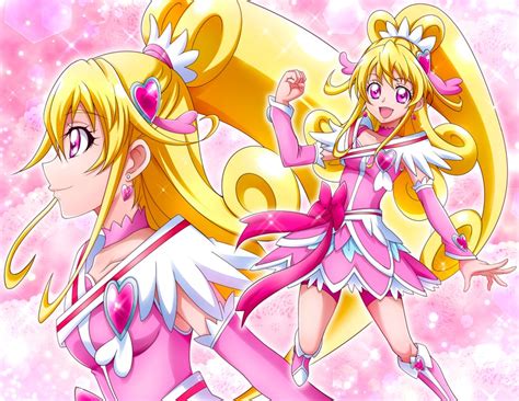 Aida Mana And Cure Heart Precure And 1 More Drawn By Hanzou Danbooru