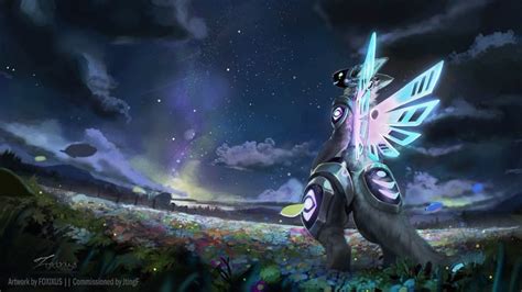 Protogen Xezeno Art Protogen Moth Galaxy Protogen