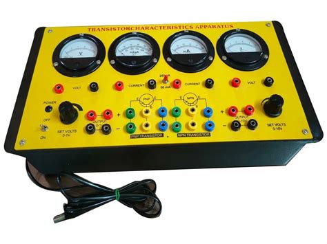 Analog Transistor Characteristic Apparatus For Laboratory At Rs 2600 In Ambala