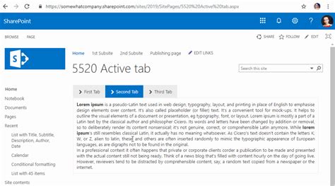 How To Preserve A Particular Tab In The Tabs Design Element
